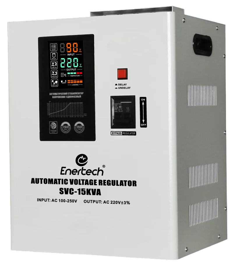 Stabilisateur Tension SVC-15000 VA | Enertech